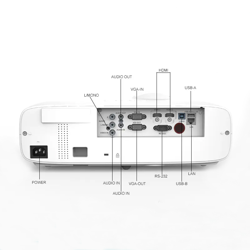 SMX Laser Projectors 5300 lumen XGA 3LCD Projector support 4k - Buy ...